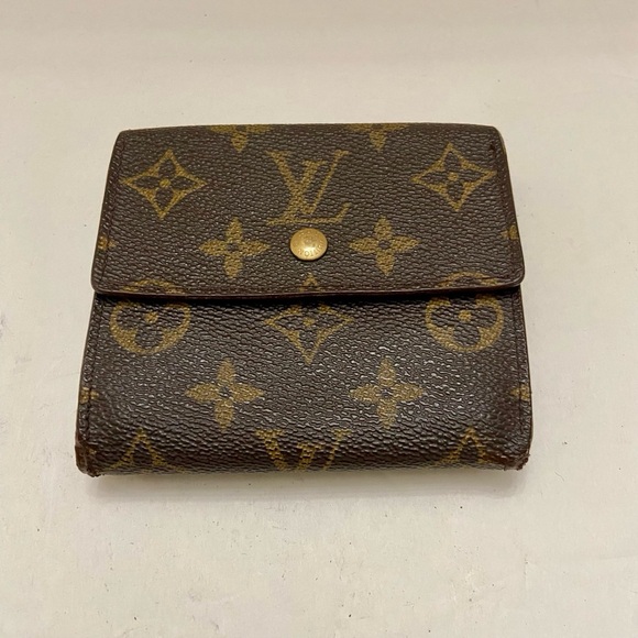 Louis Vuitton | Bags | Vintage Louis Vuitton Brown Mono Mens Trifold ...